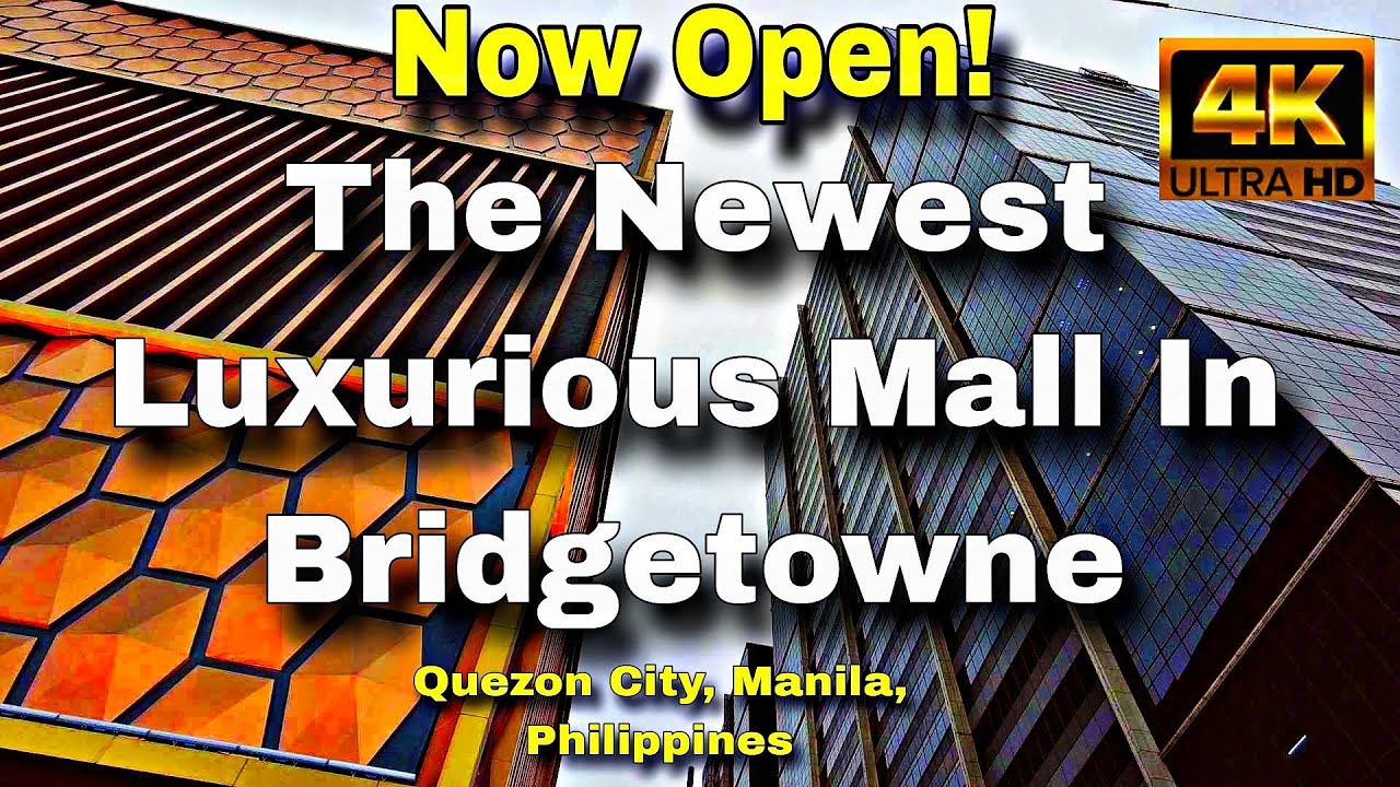 (4K) OPUS Mall Is Finally Open! | A Rising Luxury Mall in Bridgetowne District - YouTube