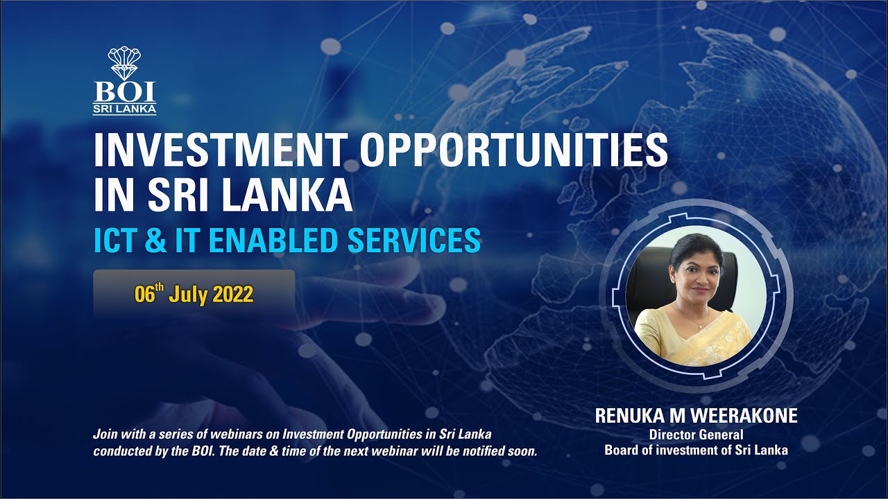 BOI Webinar Series - ICT & IT Enabled Services (Presentation) - YouTube