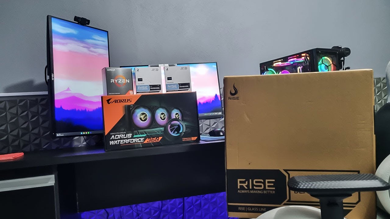 OPEN BOX! CHEGARAM AS NOVAS PEÇAS PRO MEU PC GAMER! - YouTube