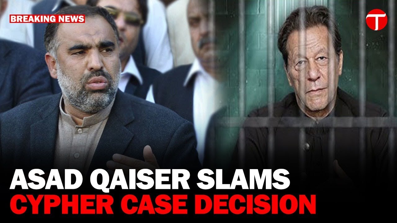 Asad Qaiser Condemns Imran Khan's 10-Year Sentence: Labels Court ...