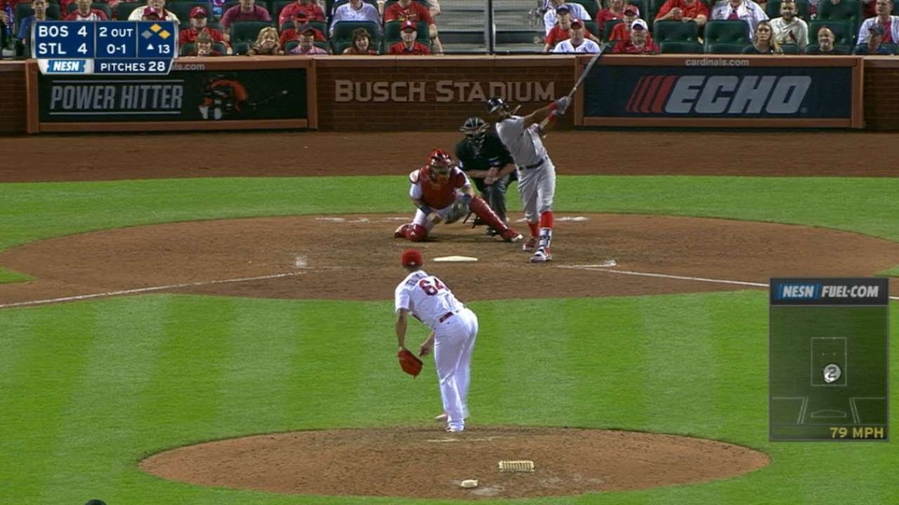 Young's pinch-hit gives Red Sox the lead - YouTube