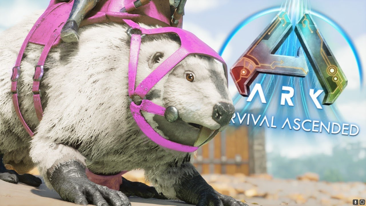 Let's Tame Our FIRST Beaver in ARK SURVIVAL ASCENDED - Gameplay Ep 7 ...