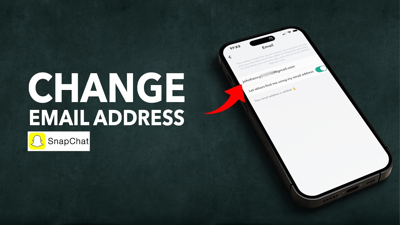 How To Change Email Address On Snapchat? - YouTube