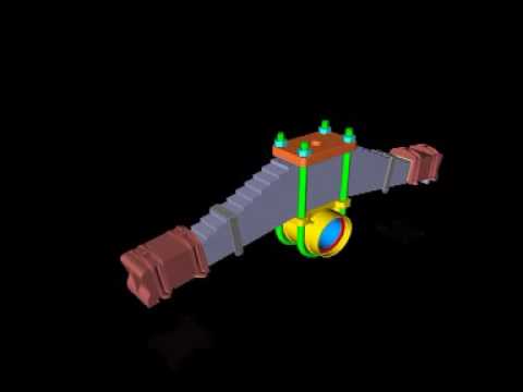 Mechanical assembly animation of motor vehicles - YouTube