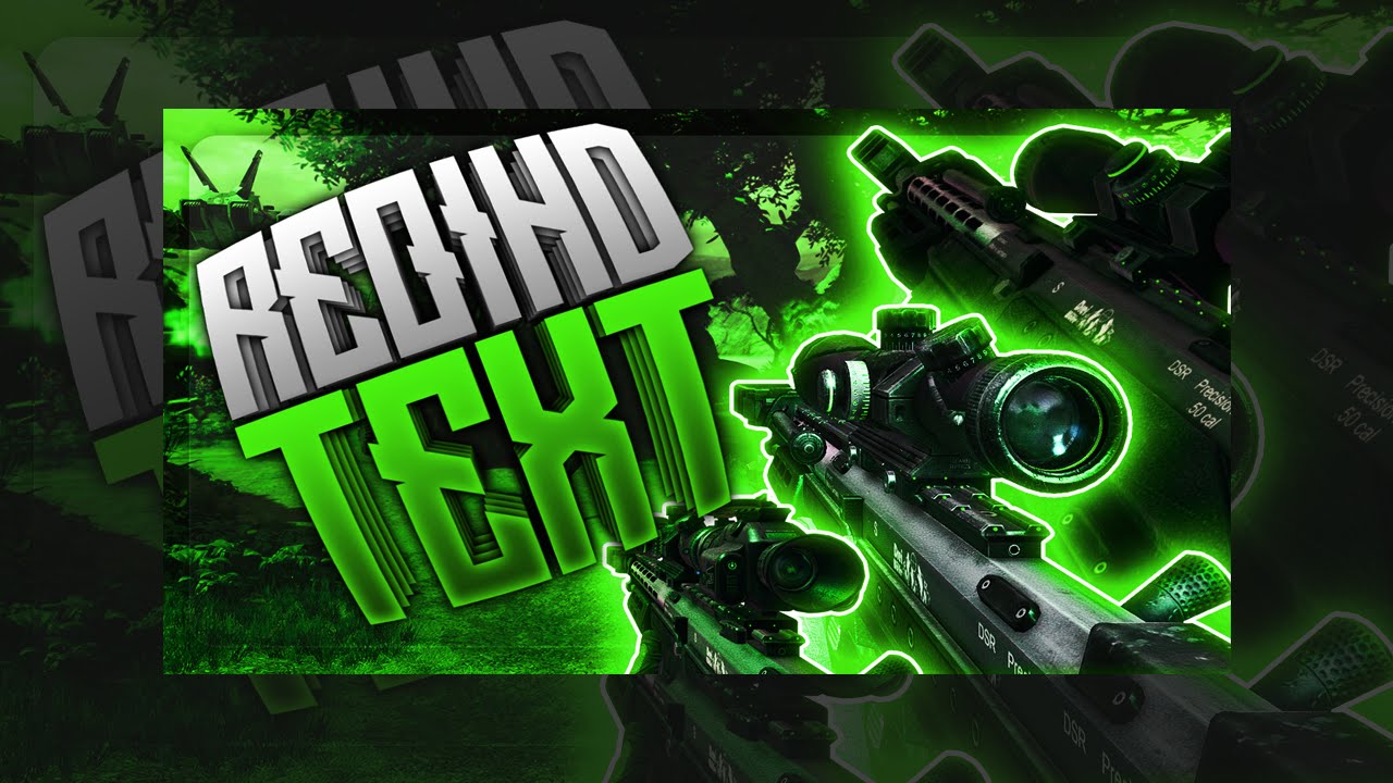 Free GFX: Free Youtube Thumbnail Template [Call Of Duty ...