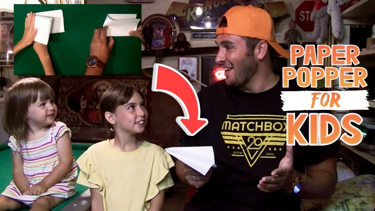 How-to Turn a Piece of Paper into a Bomb 📄💣 Paper Popper aka Paper Bomb ...