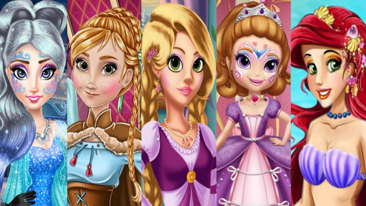 Princesses Real Makeover Compilation Part 2 - YouTube