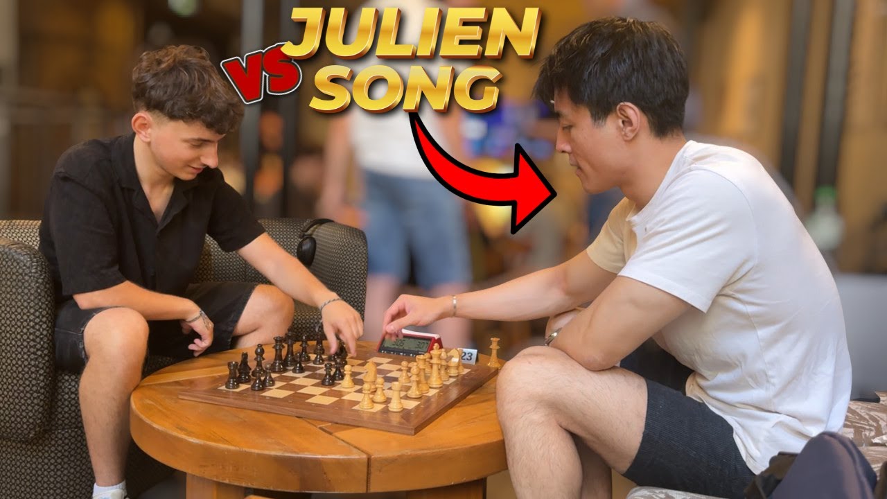 Je prend MA REVANCHE contre JULIEN SONG ?? - YouTube