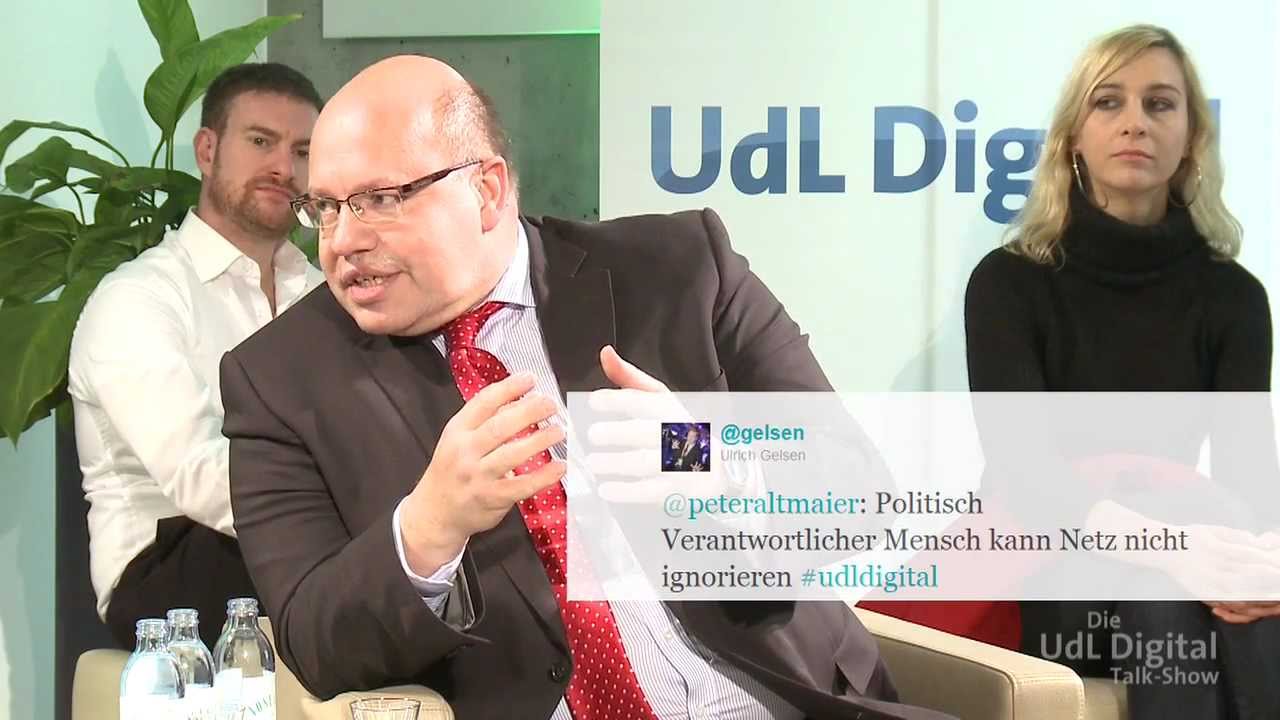Peter Altmaier, Richard Gutjahr & Cherno Jobatey: "Netzpolitik" - Die ...