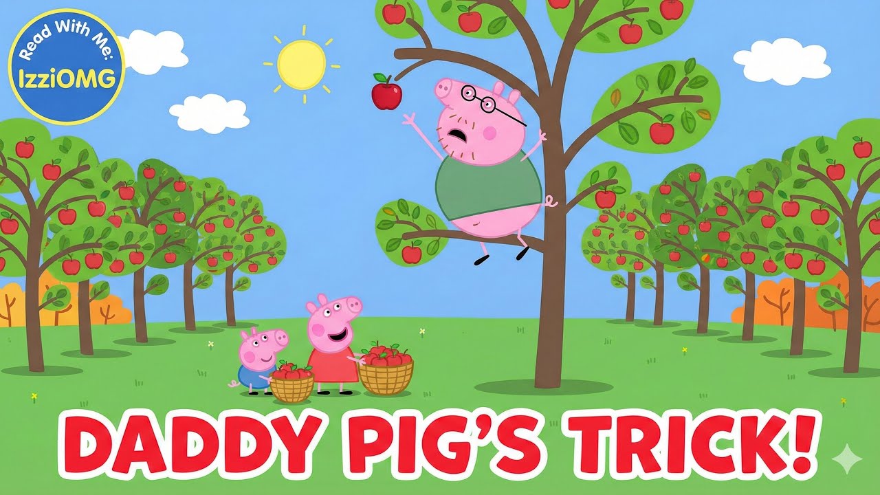 Peppa Pig: Peppa Goes Apple Picking | Animated Children's Read Aloud ...