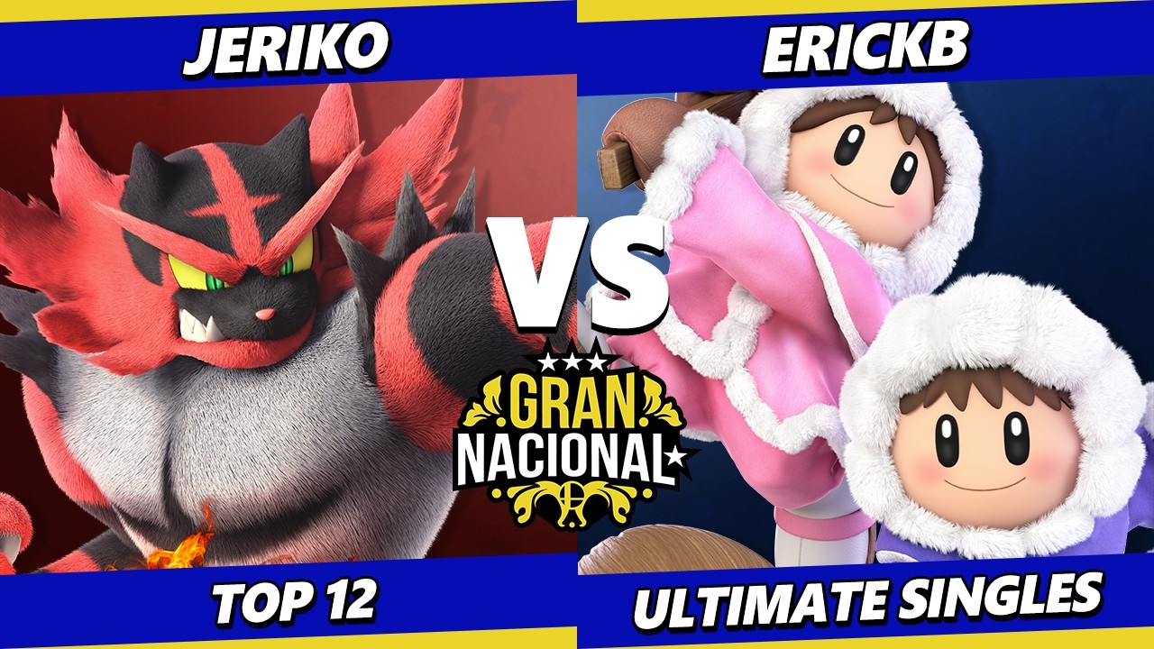 ITD Gran Nacional 2 - Jeriko (Incineroar, Sephiroth) Vs. ErickB (Ice ...
