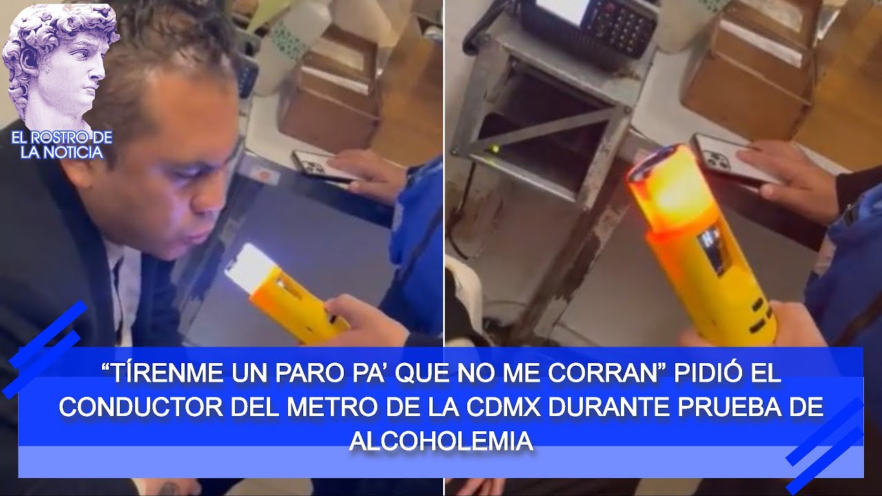 “Tírenme un paro pa’ que no me corran” pidió el conductor del Metro de ...