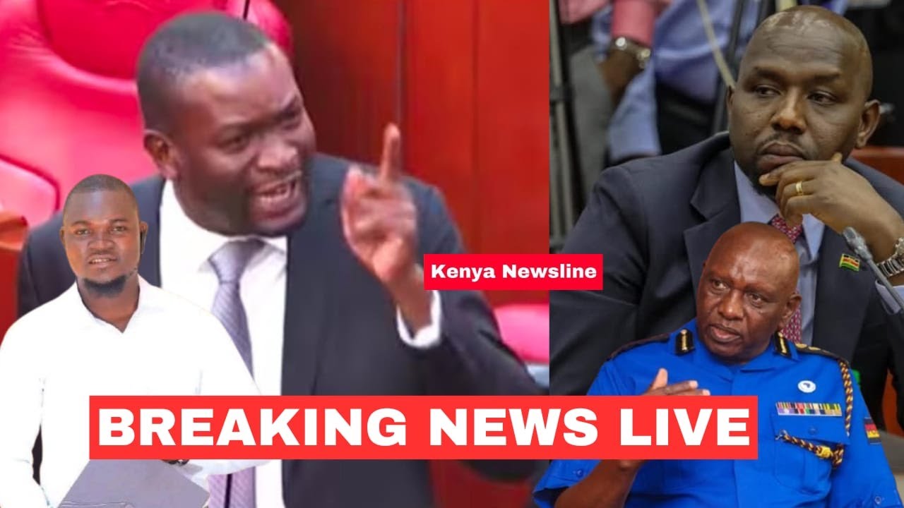 LIVE:FIREWORKS IN SENATE CS MURKOMEN, IG KANJA APPER TO ANSWER ALBERT ...