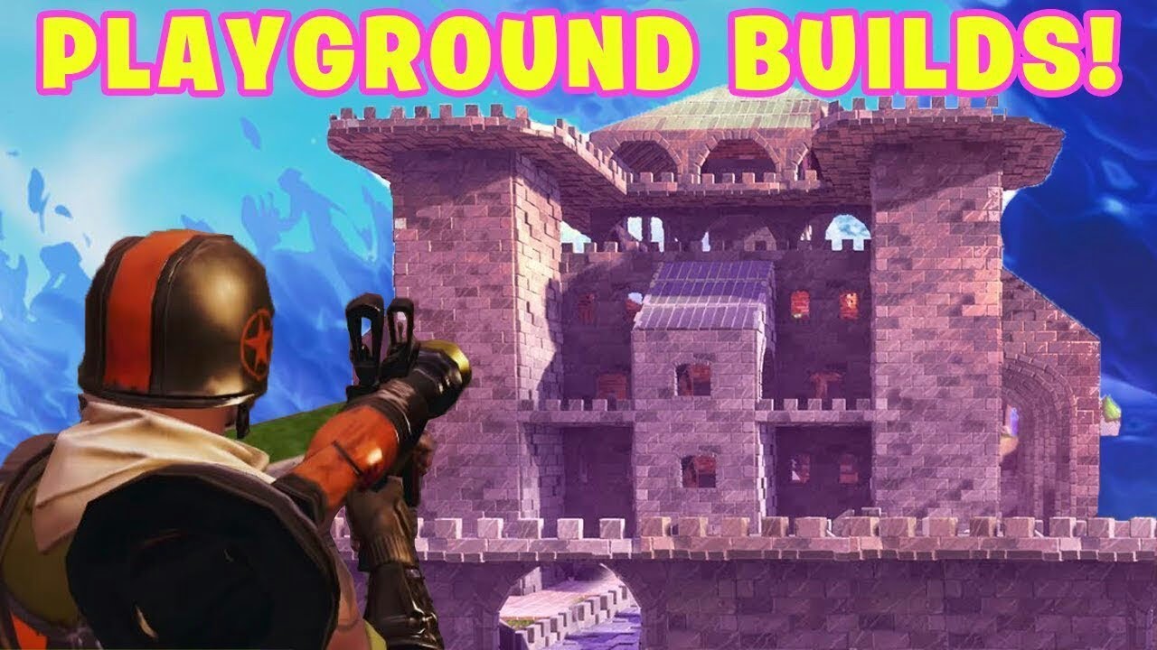 Amazing PLAYGROUNDS Creations!! (FORTNITE BATTLE ROYALE MOMENTS) - YouTube