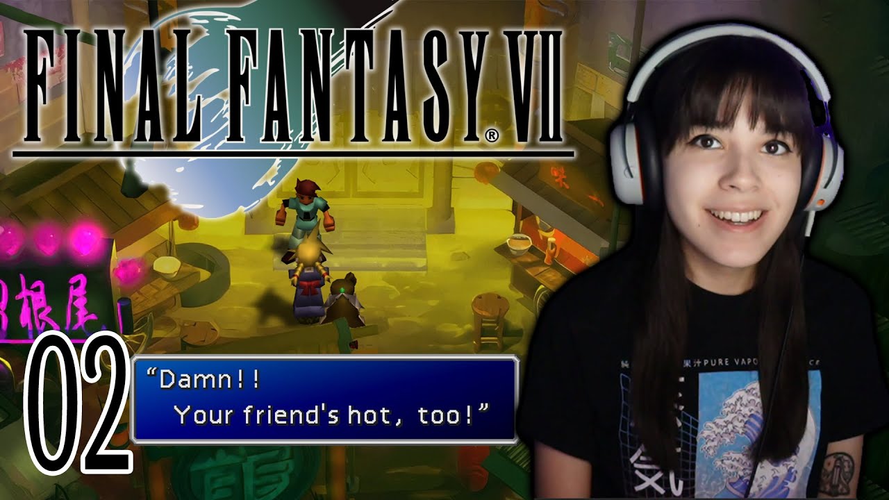 YOU'RE SO BEAUTIFUL MISS CLOUD! | Final Fantasy VII Let's Play Part 2 ...