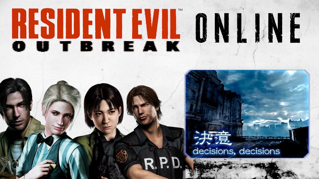 FINAL RESIDENT EVIL OUTBREAK FILE 1 ONLINE - Escenario "Decisions ...