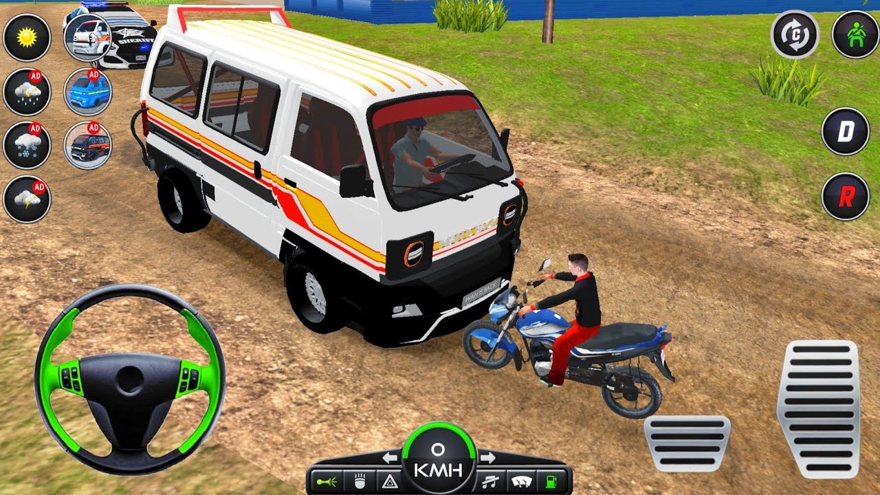 Real Van Driving Simulator Games 3D - Mini Coach Bus Offroad Driving ...