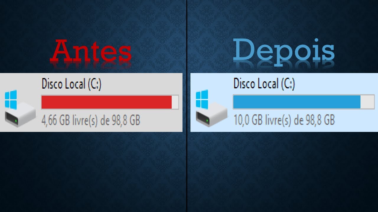 Como Liberar Mais Espaço No Disco Local C: - YouTube