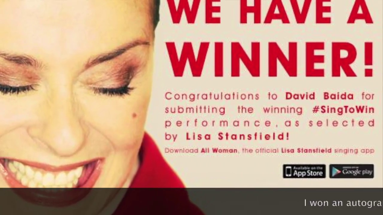 Young Mullets Run Free - Lisa Stansfield Picks David Baida as Winner of ...