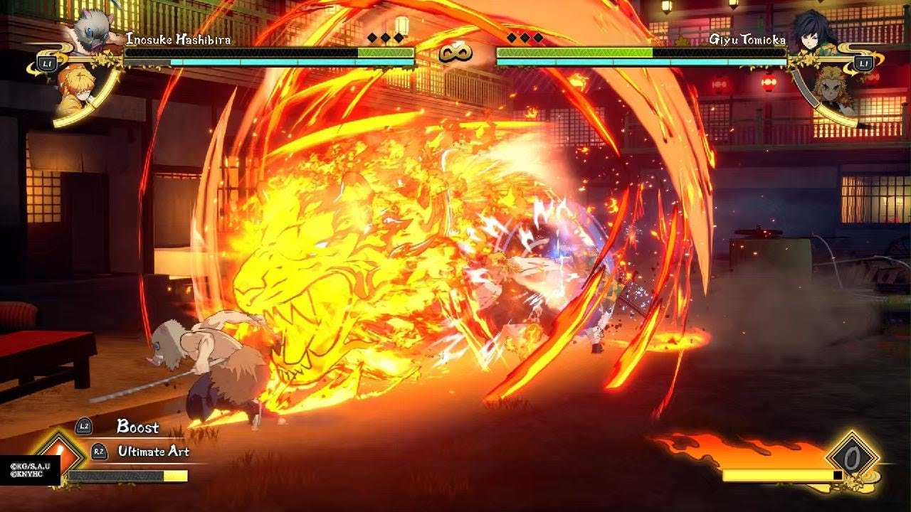 Demon Slayer -Kimetsu no Yaiba- The Hinokami Chronicles Giyu & Rengoku ...