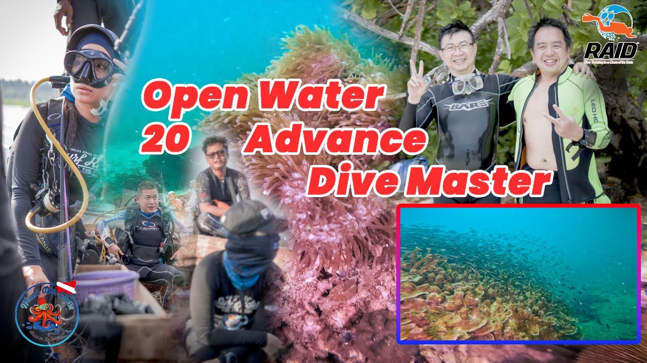 Diving Course Day Raid Open Water 20, Open Water 35 Advance, Rescue ...