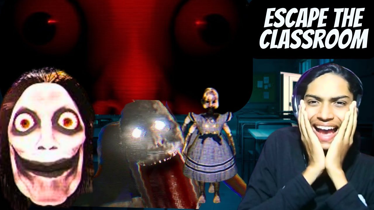 This game is so scary - Classroom horror game funny gameplay in hindi ...