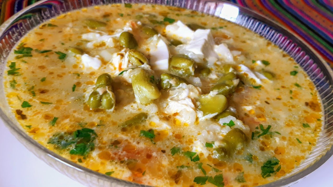 Cómo preparar Chupe de habas frescas *Receta casera peruana fácil de preparar. - YouTube