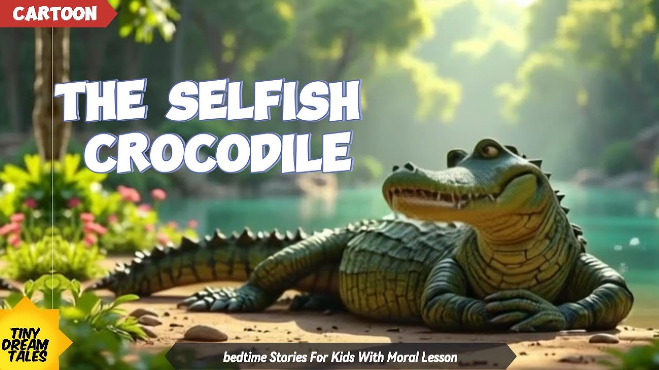 The Selfish Crocodile| Bedtime Stories For Kids With Moral Lesson| Kids ...