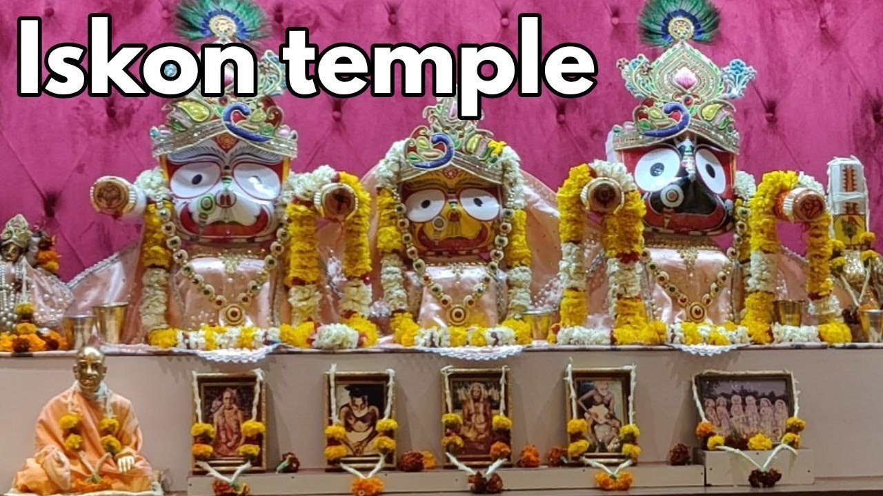 Iskcon hare Krishna temple rohini sec 25 - YouTube