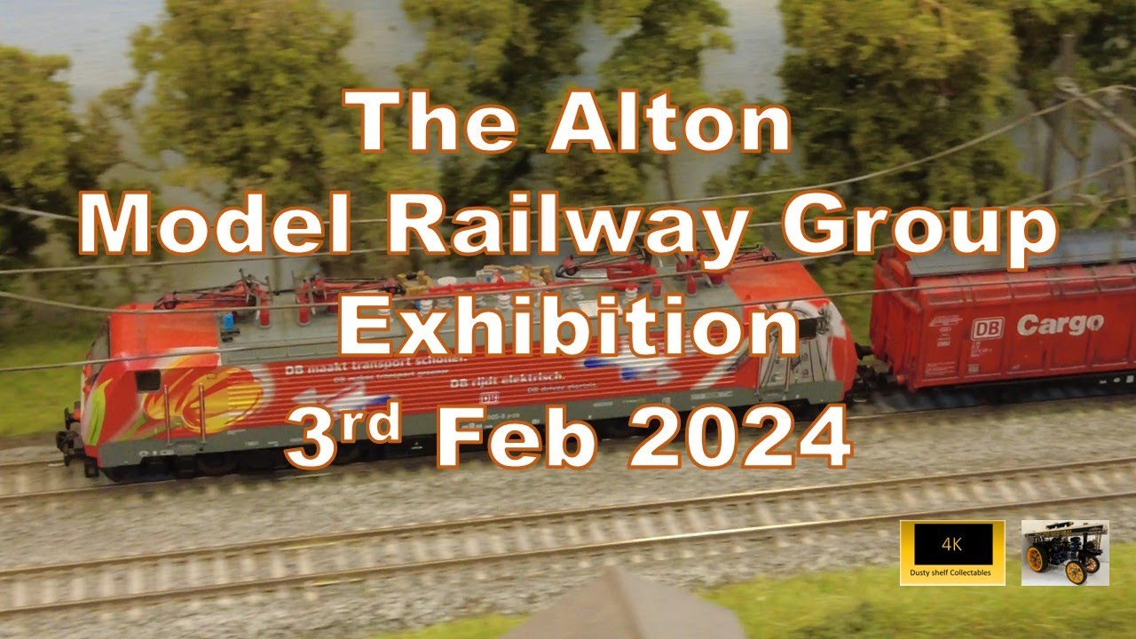 Alton Model Railway Group 2024 Exhibition, FEBEX. Eggar's School ...