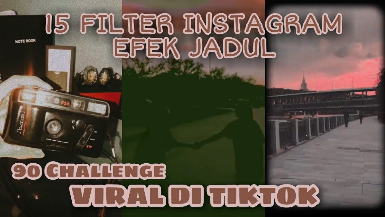 Rekomendasi Filter Efek Jadul 90 di Instagram | Filter Instagram ...