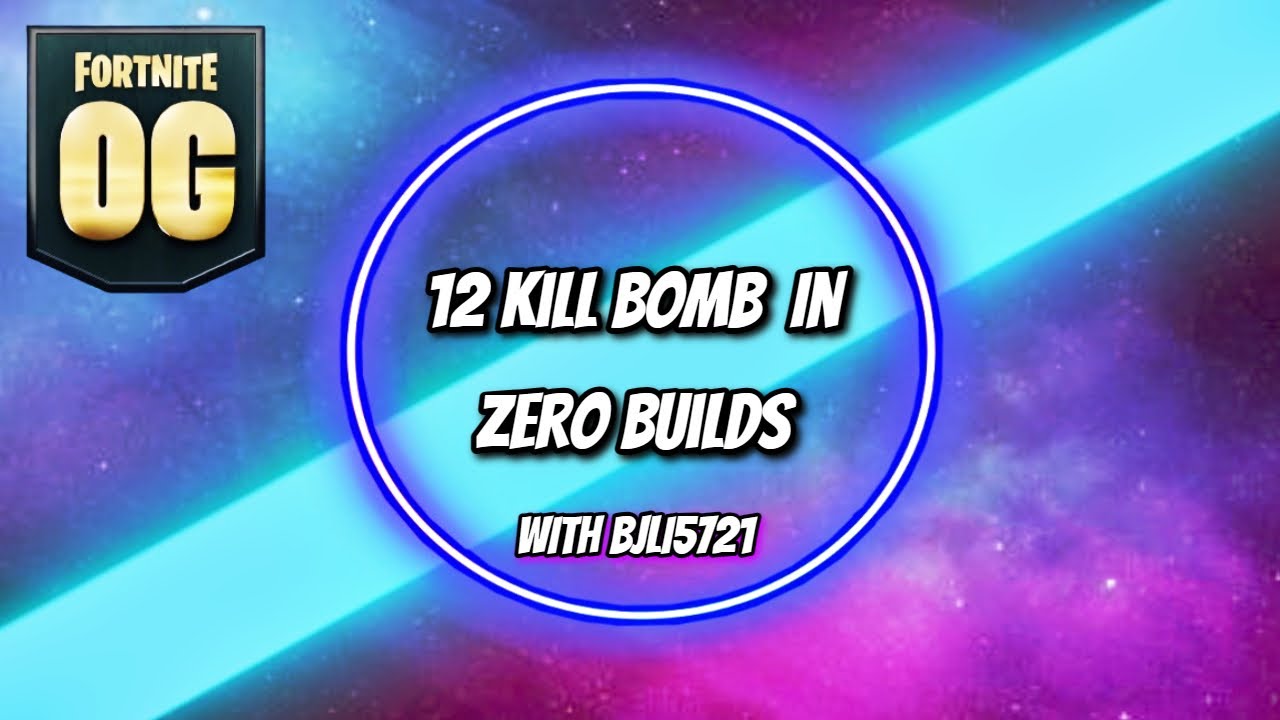 12 KILL BOMB IN ZERO BUILDS ~ DIED BY SWEATY KIDS ~ BEST GAMEPLAY WITH ...