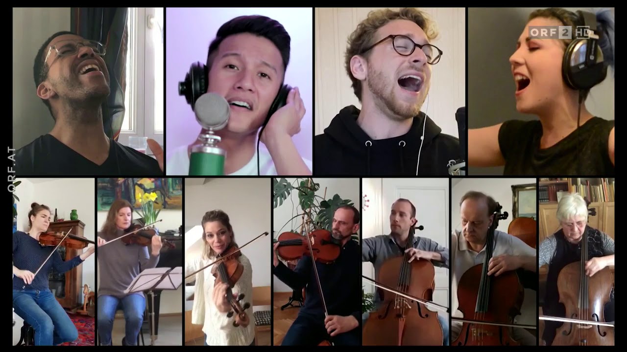 ORF Radio-Symphonieorchester spielt "We are the World". Stay at home ...
