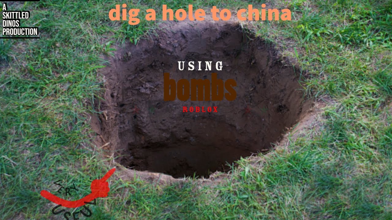digging a hole to china with nukes from California (Roblox) - YouTube
