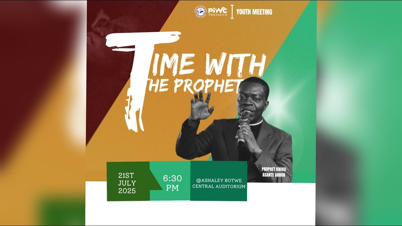 Youth Meeting||TIME WITH THE PROPHET || 21/07/25 || - YouTube