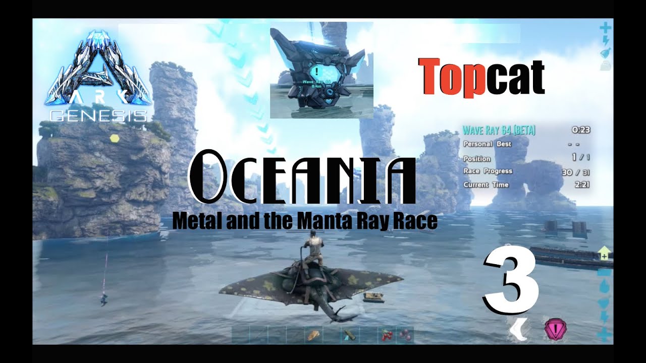 Ark Genesis : Episode 3: Metal and Manta Ray Race - YouTube