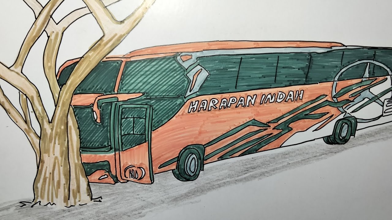Bus Aceh Sikat minibus dan Pohon Besar gara2 NGANTUK Aceh Bus Brush ...