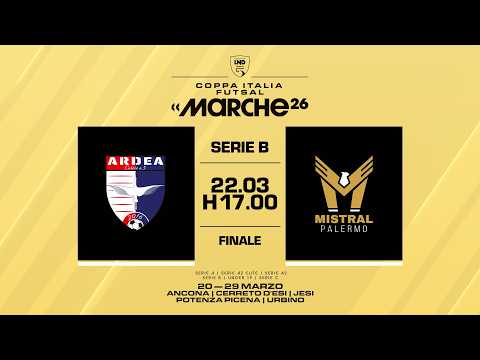 Ardea-Mistral Palermo 3-0 | Coppa Italia Serie B 2025/2026 | Finale