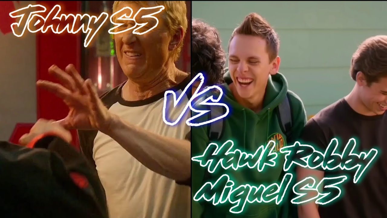Johnny Vs Hawk And Robby And Miguel Debate (Season 5) - YouTube