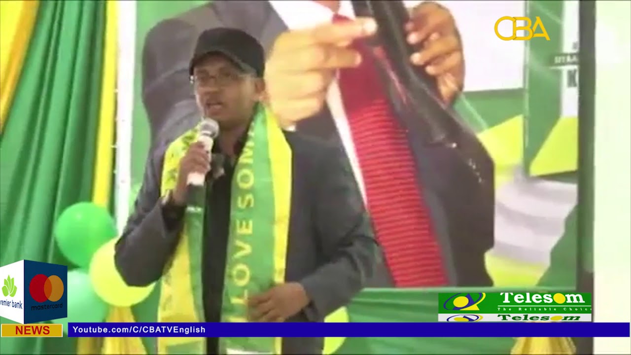 Kulmiye Party Activist Forms Political Party in Somalia - YouTube