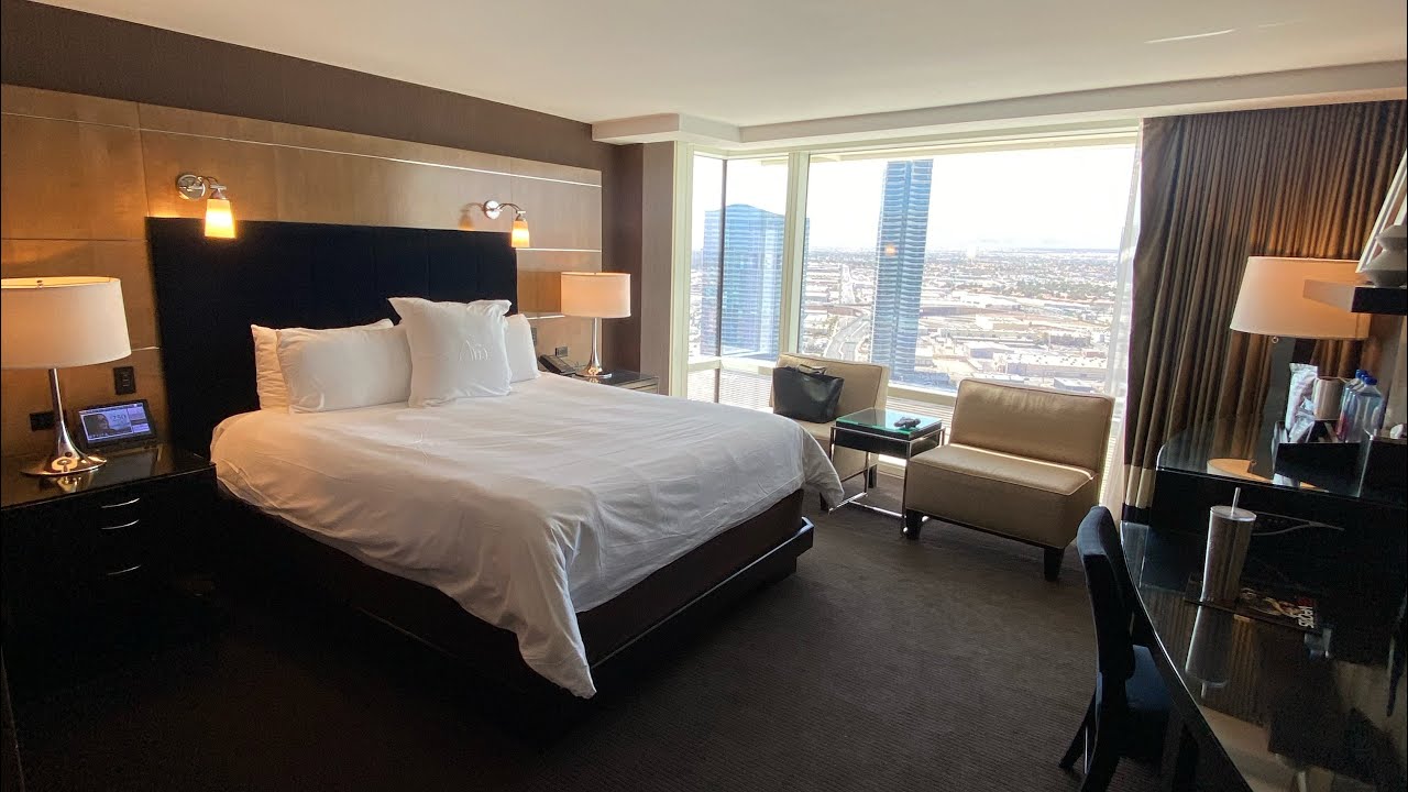 Aria Deluxe Room-Accessible Walk Through - YouTube