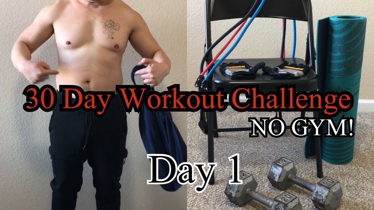 30 day workout challenge | Day 1 | No gym required at home workout ...