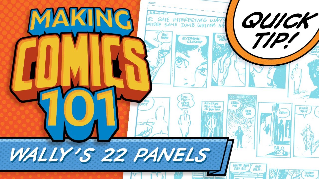 Wally Wood's 22 Panels That Work! Quick Tip! - YouTube