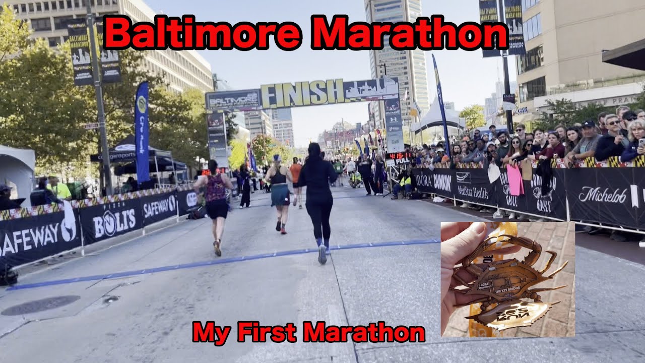 Baltimore Marathon | Run Course and Elevation Guide - YouTube