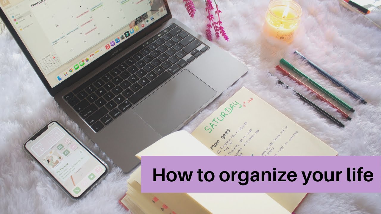 ☆How to ORGANIZE your Life + Productive Tips for 2021!!! | CHE JAY ...
