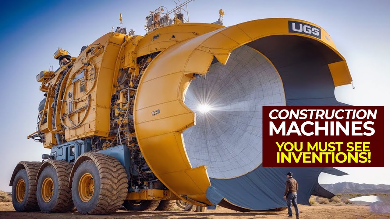 UNVEILING ROAD MARVELS | 10 MUST-SEE CONSTRUCTION MACHINES FOR ULTIMATE ...