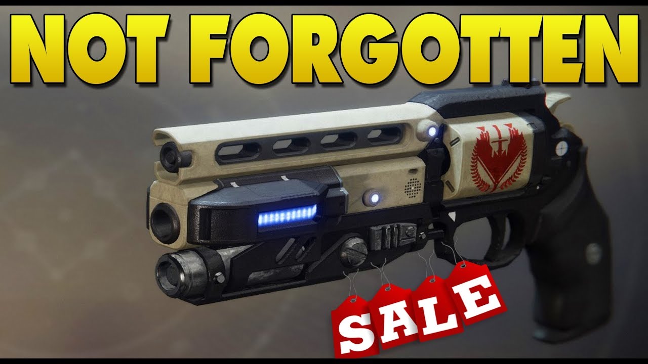 This Hand Cannon.. IS BETTER THAN NOT FORGOTTEN! (Destiny 2) - YouTube