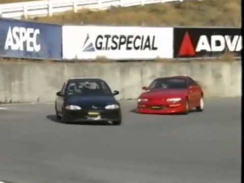 FF Time Attack - Honda Prelude vs. TopFuel Civic EG6 - YouTube