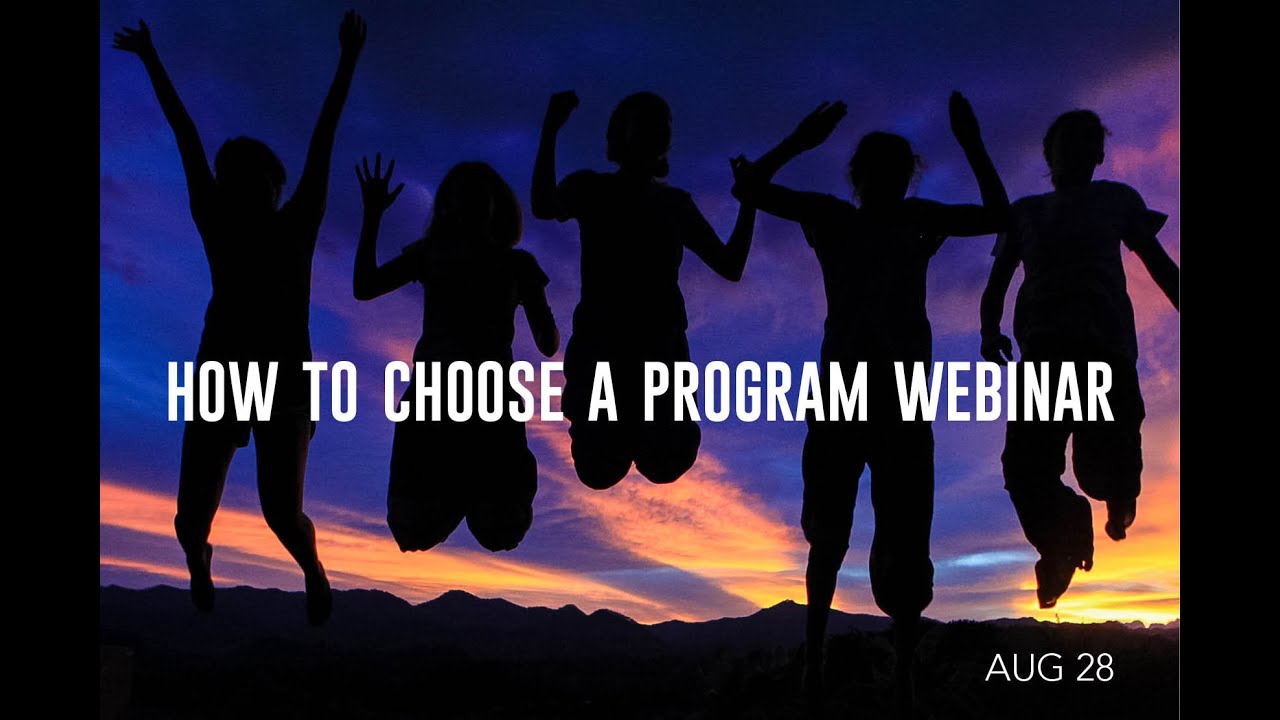 How To Choose a Program for 2017 - YouTube