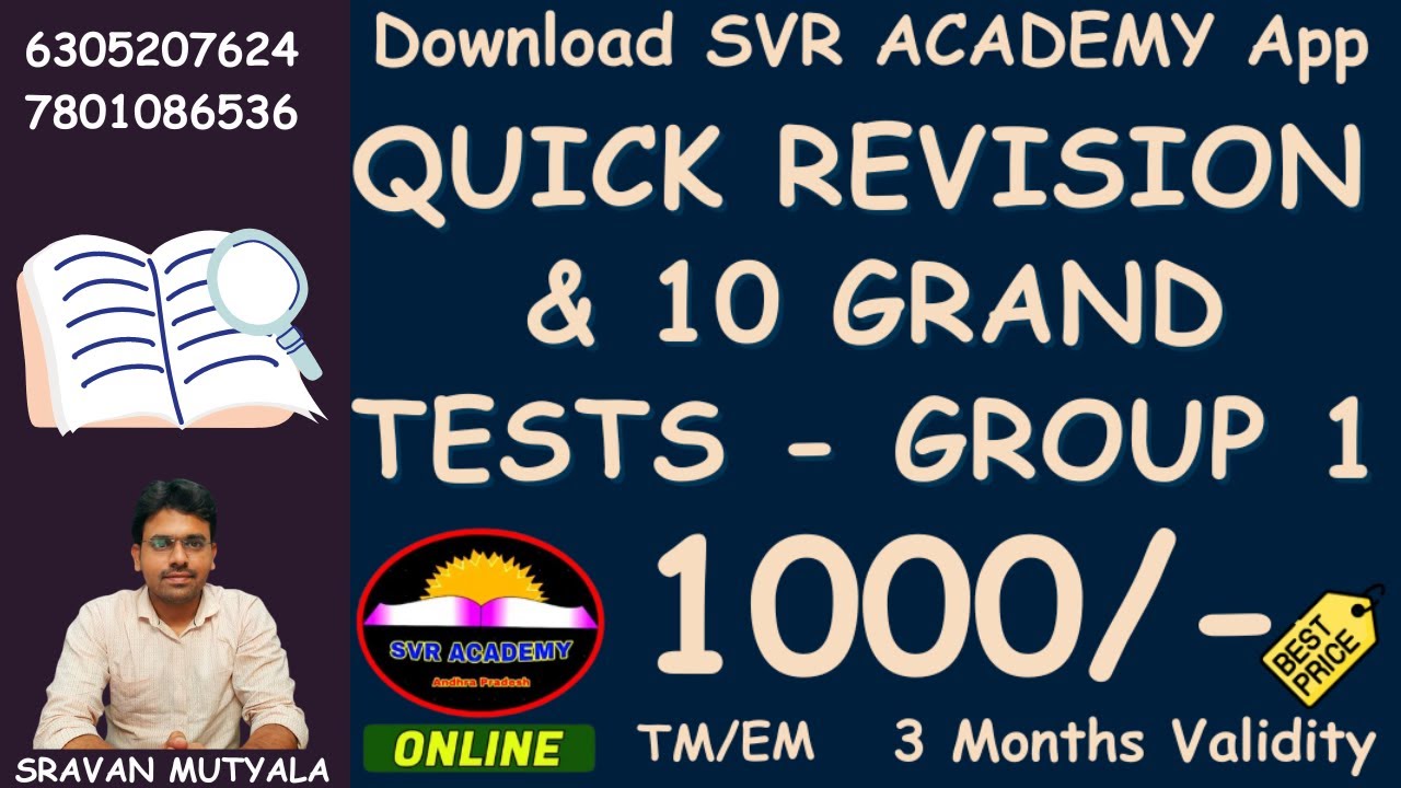 Master Group 1 with Quick Revision & 10 Grand Tests! - YouTube